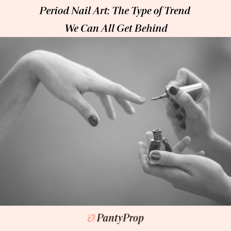 Period Nail Art: The Type of Trend We Can All Get Behind | Ruby Love