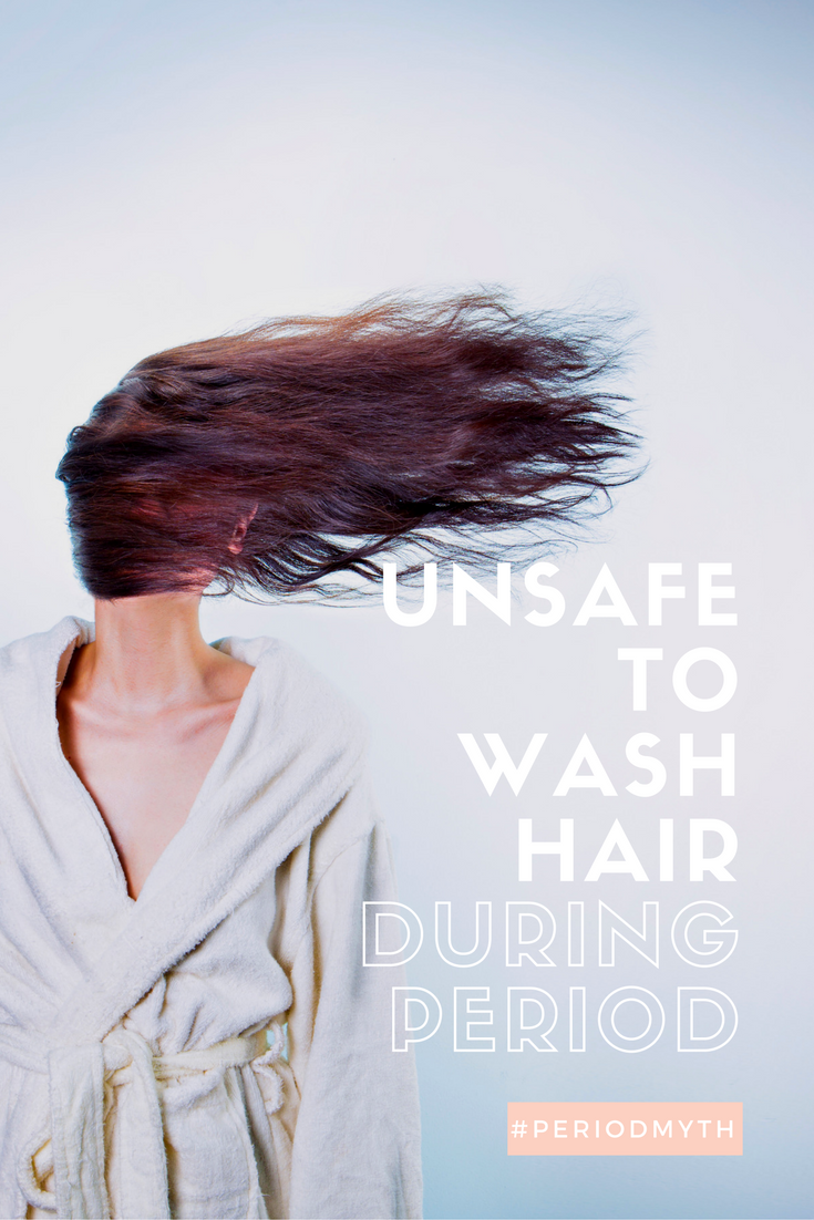 Should I Wash My Hair During My Period? Is it unsafe? | Ruby Love