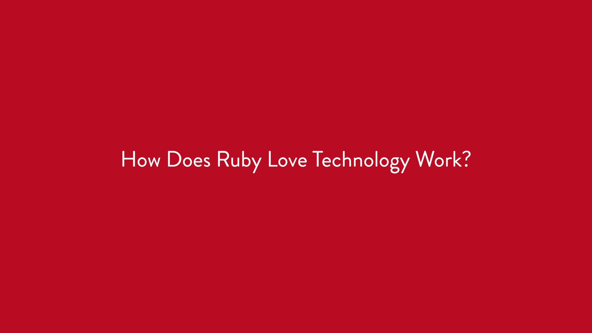 About Ruby Love | Founded By Women, For Everyone