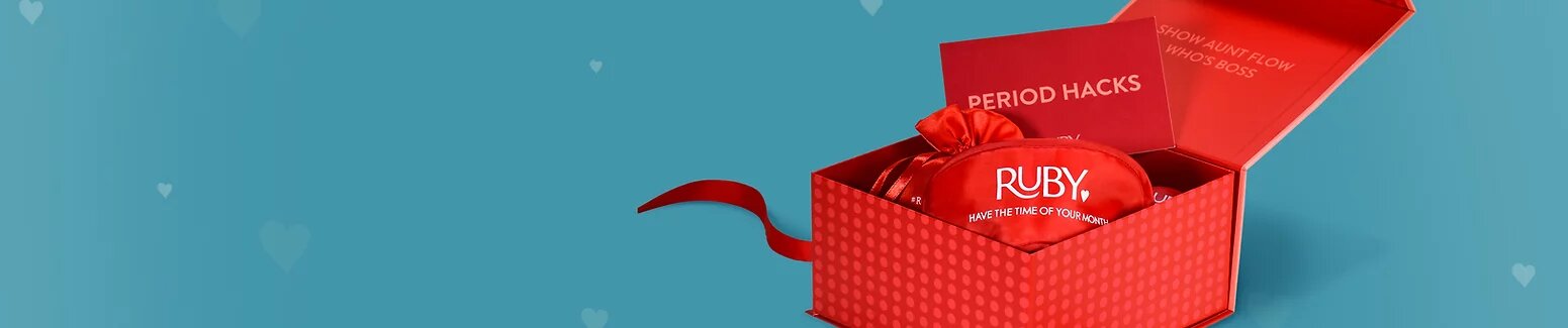 First Period Kit & Care Package for Teen Girls | Ruby Love